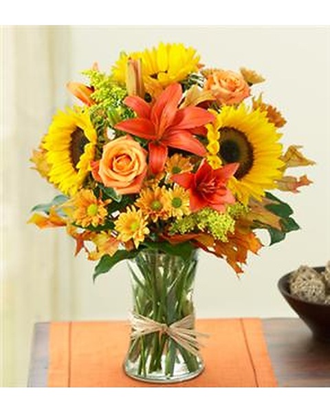 Teleflora Fall Fields Of Europe Flower Delivery In Chicago IL Flowers