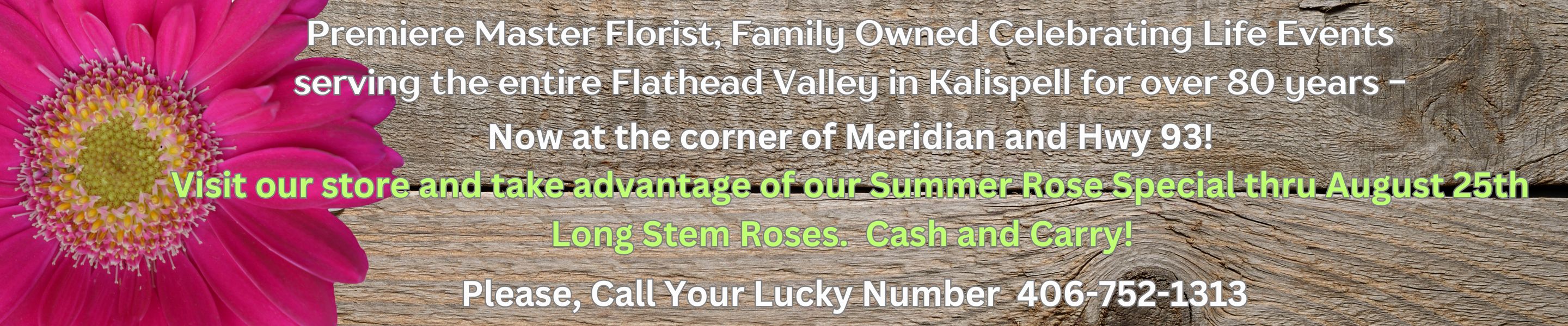 Kalispell Florist - Flower Delivery by Flowers By Hansen, Inc.