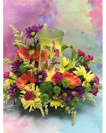 Luminous Garden Pitcher Light in Owings Mills area - Raimondi's Florist