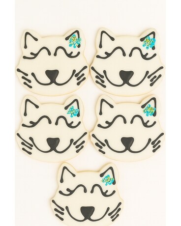 Kitty Cat Cookies 10 in Portland OR - Portland Bakery Delivery