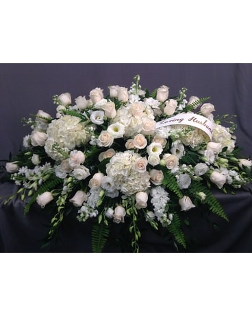 Casket Sprays in Bowmanville, ON | Van Belle Floral Shoppes Sympathy ...