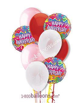Happy Anniversary Balloons - 1-800 Balloons