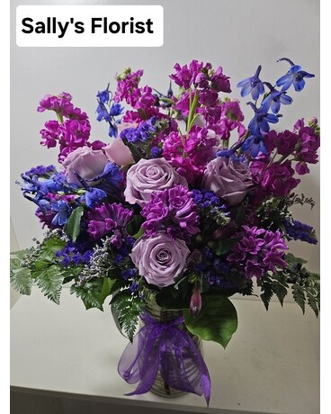 Sally's Burst of Purple in Mission BC - Sally Florist Mission
