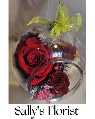 Sally's Preserved - Eternal Love Rose Globe in Burnaby BC - Sally ...