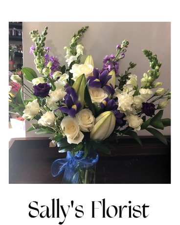 Sally's Sympathy Heavenly Grace Bouquet in vase in Mission BC - Sally ...