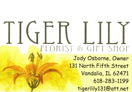 Vandalia Florist - Flower Delivery by Tiger Lily Flower & Gift Shop
