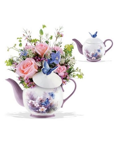 Floral Teapots