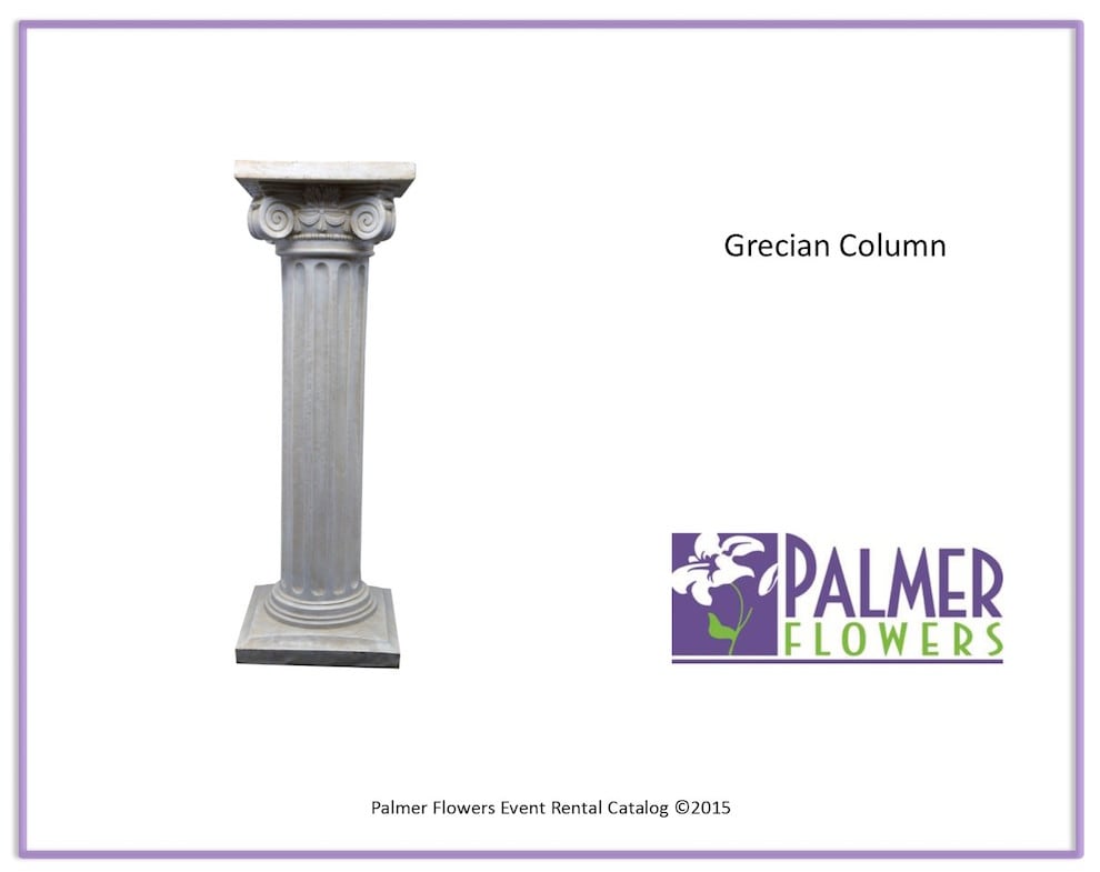 Arch & Column Catalog | Event & Wedding Rentals | Palmer Flowers