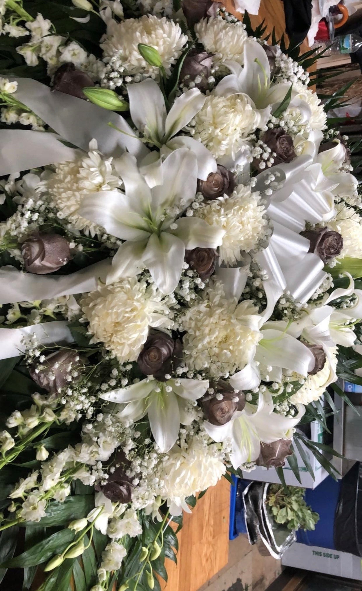 Buy Sympathy and Funeral flowers from Rainbow Florist
