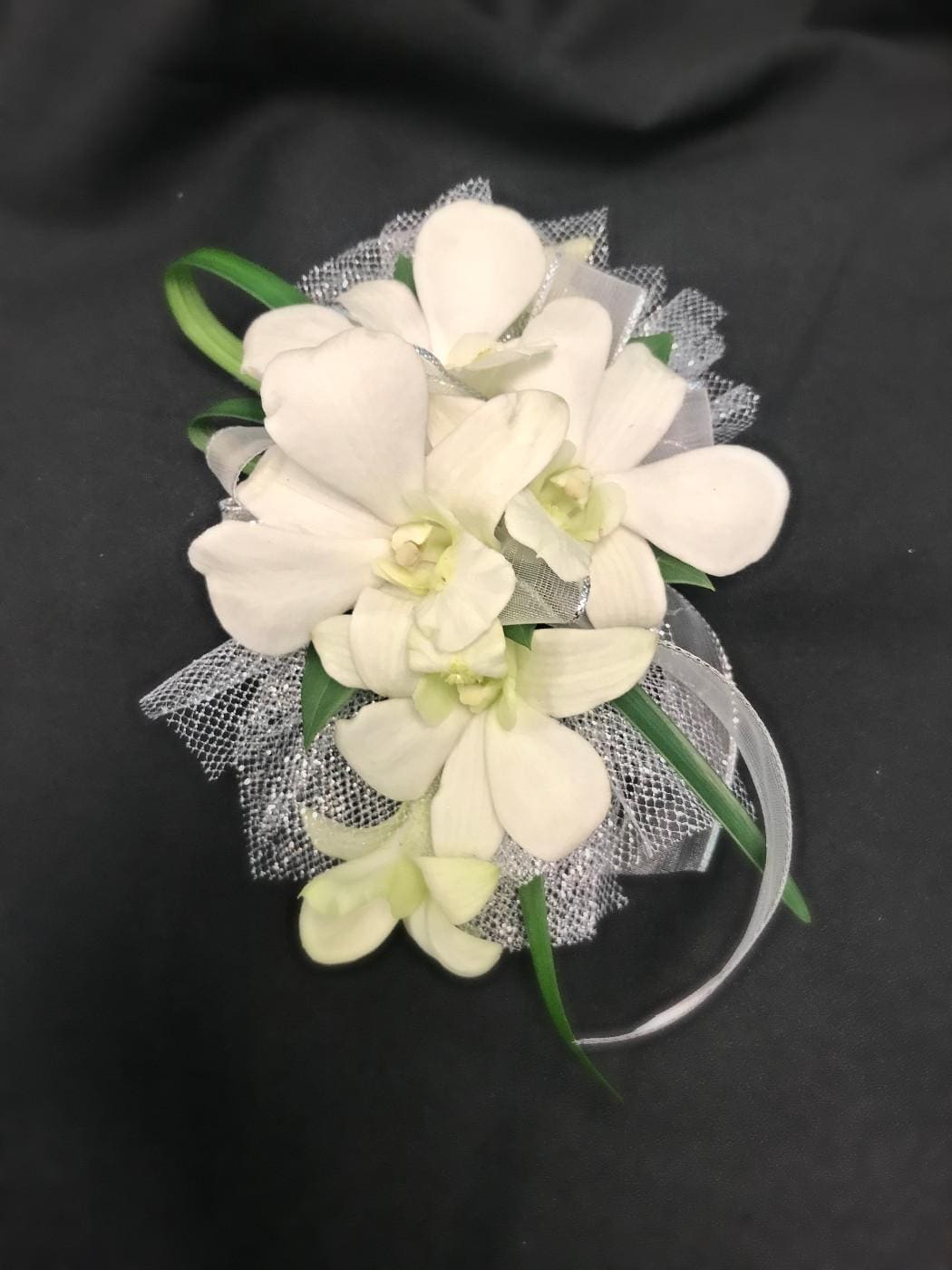 White and Silver orchid in Juno Beach FL - Nancy's Flowers White and Silver orchid in Juno Beach FL - Nancy's Flowers