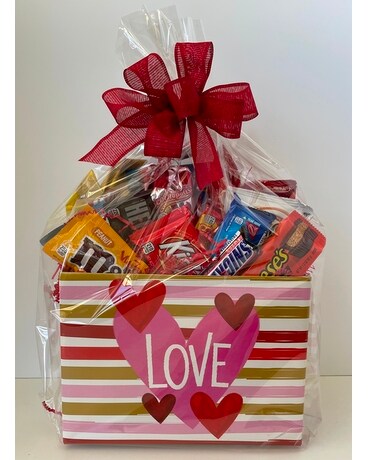 Large Valentine Snack Box in Metropolis IL - Creations The Florist
