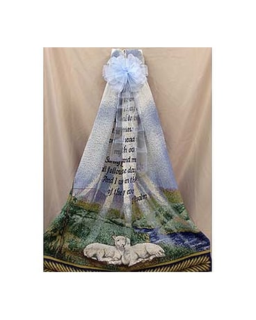 Throw - 23rd Psalm in Nashville TN - Flowers By Louis Hody