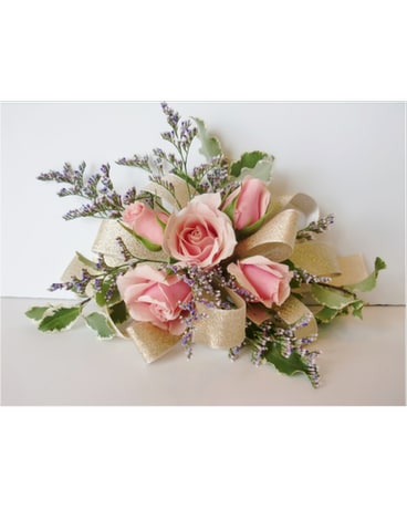 Corsage of Pink Spray Roses in Nashville TN - Flowers By Louis Hody