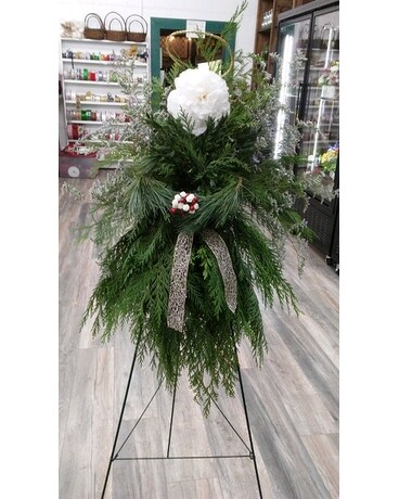 Angel on Easel in Purcellville VA - Purcellville Florist