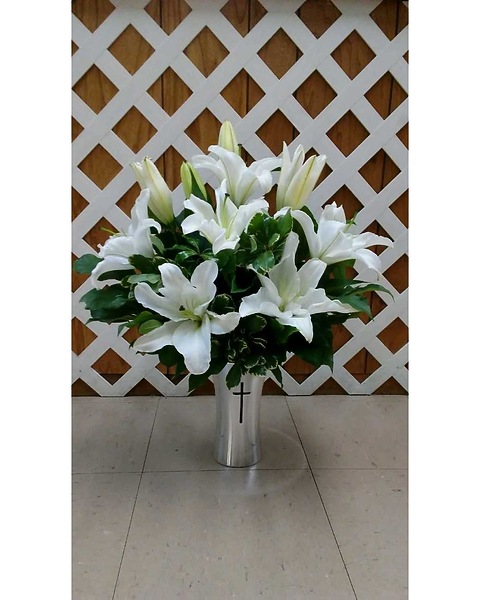 Teleflora Silver Cross