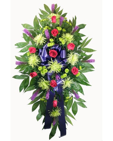 Youthful Remembrance Spray (Standard) - Jennie's Flowers