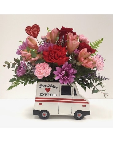 Fire Truck Flower Arrangement | Best Flower Site