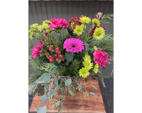 COLORFUL HOLIDAY MIX in Rochester NY - Genrich's Florist & Greenhouse