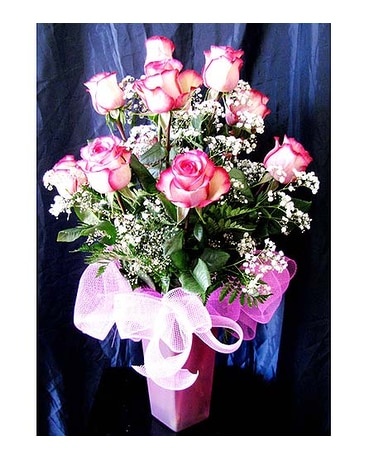 Premium Long-stem Carrousel Roses in San Diego CA - The Floral Gallery