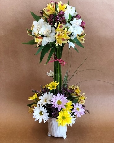 Spring Topiary in Alexandria LA - House of Flowers