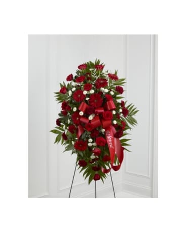 The FTD Treasured Memories Standing Spray in Southfield MI - Thrifty ...