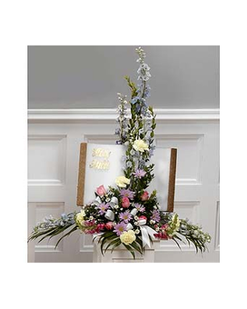L Shaped Flower Arrangement