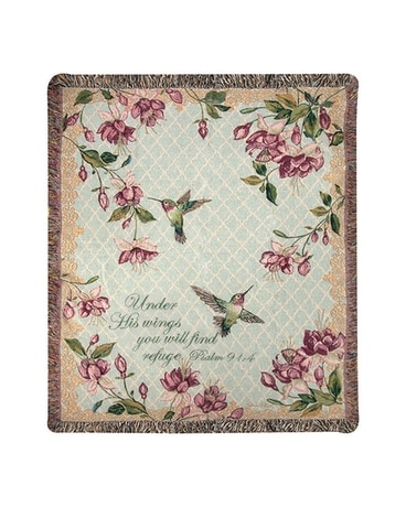 Rubies Among the Fuchsias Afghan in Dayton OH - Furst The Florist ...