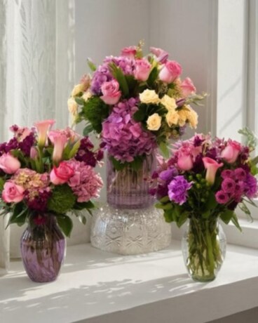 Purple Pleasure Collection in Campbell CA - Citti's Florists