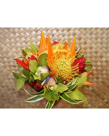 Tropical Garden in Kihei HI - Kihei-Wailea Flowers By Cora