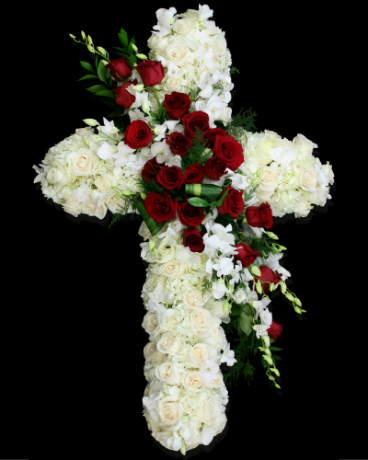 Bleeding Sympathy Cross in Boston MA - Stapleton Floral