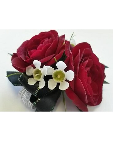 Mini Spray Rose Corsage in Eagle River AK - Oopsie Daisy LLC.
