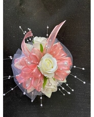 Wrist Corsage for Pee-Wee Homecoming in Portsmouth OH - Kirby's Flowers